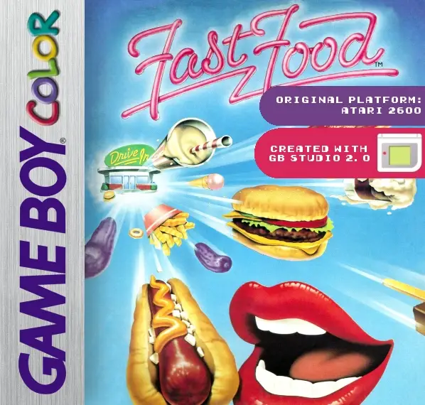 Fast Food - Nintendo Game Boy Color