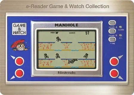 Manhole E-Reader - Nintendo Game Boy Advance