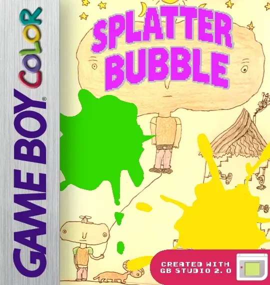 Splatter Bubble - Nintendo Game Boy Color