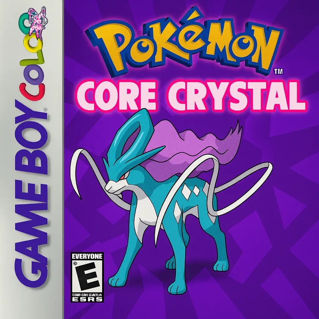 Pokemon Core Crystal - Nintendo Game Boy Color