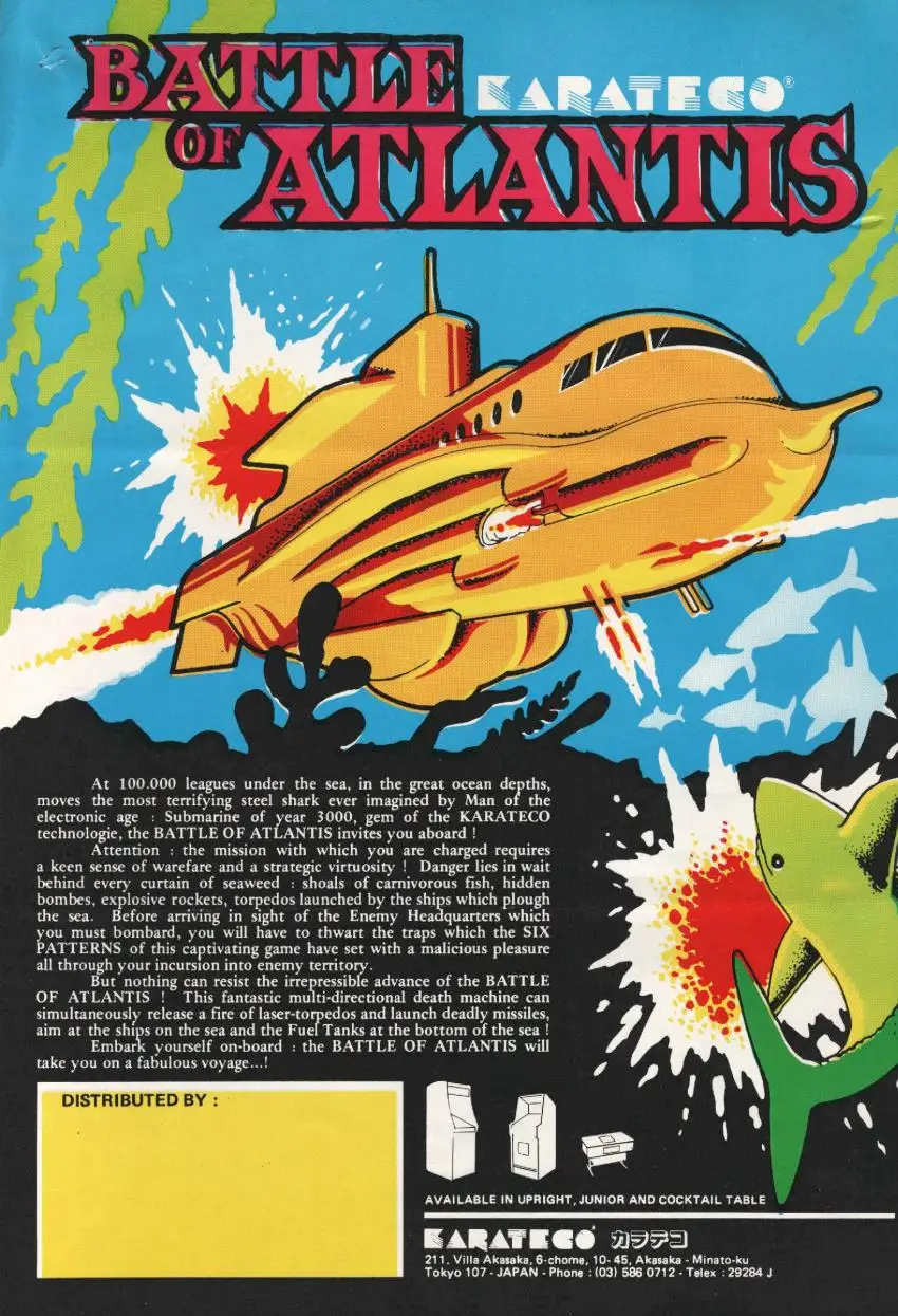 Battle of Atlantis - Arcade